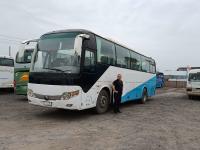 China Right Steering Yutong Bus 49-51seater Second Hand Bus Zk6110 Rear Engine Tour Coach for sale