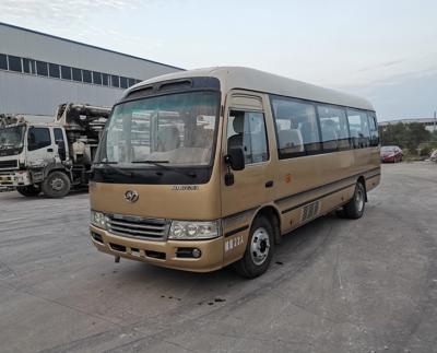 China 23 Seats 2014 Year Used Higer Coaster Mini Bus KLQ6702E4 With Engine Left Hand Steering for sale