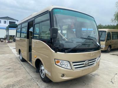 China Zk6608d Used Mini Bus Yuchai Engine 85kw Yutong Coach Euro IV Left Hand Drive for sale
