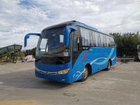 China XMQ6802 Used Bus Kinglong Left Steering Coach 35seats Electric YC4G 147kw Air Bag Suspension for sale
