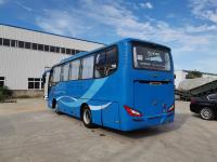 China XMQ6802 Used Bus Kinglong Left Steering Coach 35seats Electric YC4G 147kw Air Bag Suspension for sale