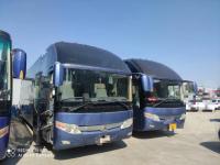 China Luxury Coach Used Yutong ZK6127 55seater Bus Plate Spring Suspension Left Steering for sale