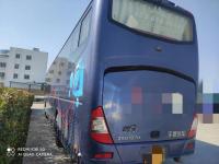 China Luxury Coach Used Yutong ZK6127 55seater Bus Plate Spring Suspension Left Steering for sale