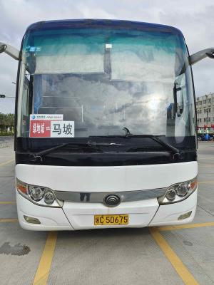 China 2015 Year 55 Seater Used Yutong Bus Zk6122 LHD Diesel Engine Double Door for sale
