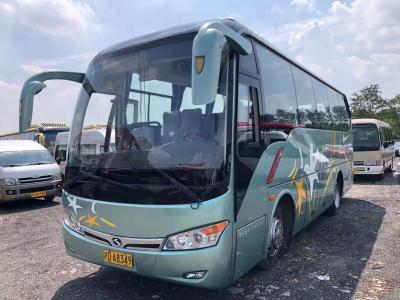 China 35 Seats Used Kinglong XMQ6802 Bus LHD Steering For Transportation In Good Condition for sale