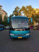 China 2017 Year 34 Seats Used Higer KLQ6796 Mini Bus LHD Steering Diesel Engine No Accident for sale