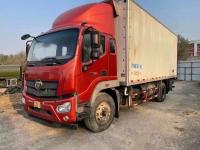China JAW Cold Chain Truck 4x2 Refrigerator Truck Used Van for sale