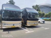 China ZK6128 Yutong Bus Coach Long Used Coach Buses 54 Seats RHD / LHD Rear Engine for sale