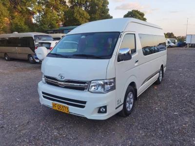China 2017 Year 13 Seats Used Mini Bus Toyota Hiace With Gasoline Engine for sale
