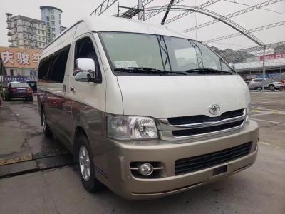 China 2018 Year 13 Seats Used Mini Bus With Front Engine Toyota Hiace Bus With High Roof for sale