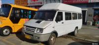China 17 Seater Used Minibus With Good Engine Air Conditioner Low Mileage for sale