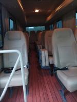 China 2017 Year 23 Seater Used Bus With Leather Seat Air Conditioner In Good Condition for sale