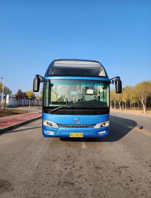 China 54 Seats Kinglong Used Travel Coach Bus Second Hand Good Condition Luxury 132KW for sale