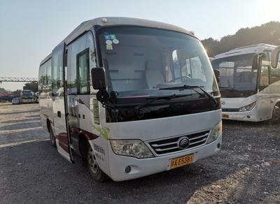 China 6 Seats Second Hand Yutong Bus Mini City Travelling Diesel Engine Right Hand Rive 132KW for sale