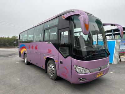 China ZK6908 Used Tour Yutong Bus Rear Engine 38seater Plate Spring Suspension for sale