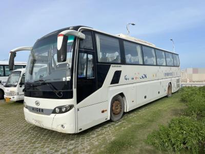 China Second Hand Luxury Used Coach Bus City Higer KLQ6125 Tour 47 Seats for sale