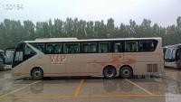 China Kinglong 56seater Used Coach Bus XMQ6135 Double Axle Weichai Engine Air Bag Suspension for sale