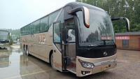 China Kinglong 56seater Used Coach Bus XMQ6135 Double Axle Weichai Engine Air Bag Suspension for sale
