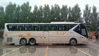 China Kinglong 56seater Used Coach Bus XMQ6135 Double Axle Weichai Engine Air Bag Suspension for sale