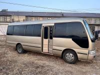 China Used Commercial Bus Toyota Coaster 30seats 2TR Engine 2016-2020 for sale