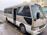 China Toyota Coaster Used Bus 29seats 1hz Left Hand Drive Japanese Original for sale