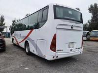 China Coach Second Hand 55seater 2+3layout Bus FOTON Yuchai Engine Shuttle Bus BJ6103 for sale