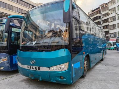 China Second Hand Tourist Bus Leaf Spring Bush Passenger Bus Single Door 47 Seats Tour Bus Rear Engine for sale