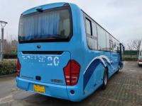 China Used Coach Bus Double Glass Yutong Zk6115 60seats Yuchai Engine Two Doors With Air Condition for sale