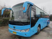 China Used Coach Bus Double Glass Yutong Zk6115 60seats Yuchai Engine Two Doors With Air Condition for sale