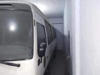 China Used Mini Bus Toyota Coaster 2TR Gasoline Engine 30seater Left Steering for sale