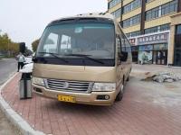 China Small Used Golden Dragon Coaster Bus Electric Mini Coach 35seats for sale