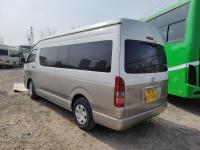 China Japanese Used Buses Hiace 13 - 15seater Gasoline Engine Left Steering Toyota Brand for sale