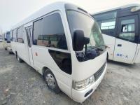China Toyota Van Second Hand Used Coaster Bus 30seats Diesel Engine 14B 15B 1HZ 2016-2020 for sale