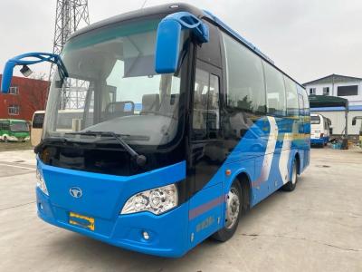 China Daewoo Bus GDW6840 Yuchai Engine 30seats EURO V  Air Conditioner External Swinging Door for sale