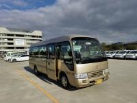China Toyota Used Japan Used Coaster Bus Manual Gear 2010 Year Luxurious With 20 Seats for sale