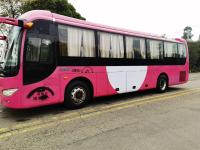 China Coach Second Hand Kinglong Used Bus XMQ6110ACD4D 56 Seats 2+3 Layout Middle Passenger Door for sale