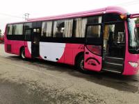China Coach Second Hand Kinglong Used Bus XMQ6110ACD4D 56 Seats 2+3 Layout Middle Passenger Door for sale