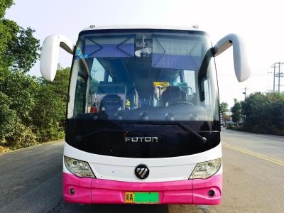 China Foton Used City Bus BJ6127 Hybrid Electrical Vehicle 53 Seats Automatic Transmission for sale