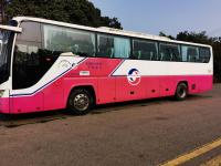China Foton Used City Bus BJ6127 Hybrid Electrical Vehicle 53 Seats Automatic Transmission for sale