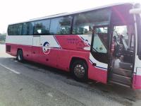 China Foton Used City Bus BJ6127 Hybrid Electrical Vehicle 53 Seats Automatic Transmission for sale