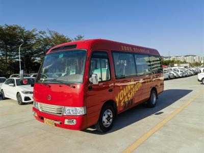China Used Small Bus Used Golden Dragon Bus XML6601J15 Front Engine 19 Seats 2020 Year for sale