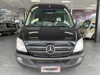 China Used Luxury Buses Benz Commercial Mini Bus 19 Seats Front Engine Daimler Engine EURO V for sale