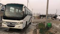 China Second Hand Tourist Bus Front Engine 53 Seats Used Yutong Bus ZK6112D Sliding Window for sale