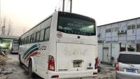 China Second Hand Tourist Bus Front Engine 53 Seats Used Yutong Bus ZK6112D Sliding Window for sale