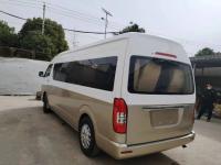 China Cheap Second Hand Minibus 18 Seats Used Kinglong Hiace Bus Front Engine Vehicle TV for sale
