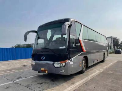 China Coach Second Hand 54 Seats 12 Meters Smooth Shape Used King Long Bus XMQ6129 Double Doors for sale