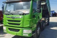 China Used Truck Dump 220hp 6×2 Rated Load 24.5t Fast Gearbox Second Hand JIEFANG Truck for sale