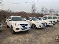 China Used Oil Trucks Double Seating 4 Doors Oil Engine 4×2 Drive Mode Manual Transmission JMC Pickup for sale