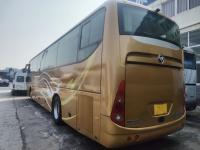 China Used Luxury Bus Middle Door 53 Seats Second Hand Foton Bus BJ6120 Sealing Window Weichai Engine for sale
