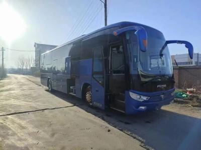 China Second Hand Tourist Bus Weichai Engine 12 Meters Double Doors 50 Seats AC Used Foton BJ6122 for sale